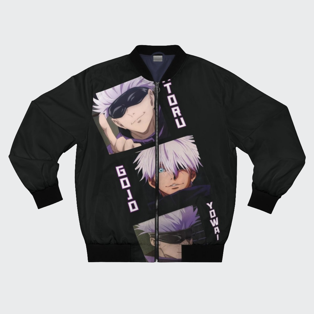 GOJO SATORU Bomber Jacket – VELVENCIA